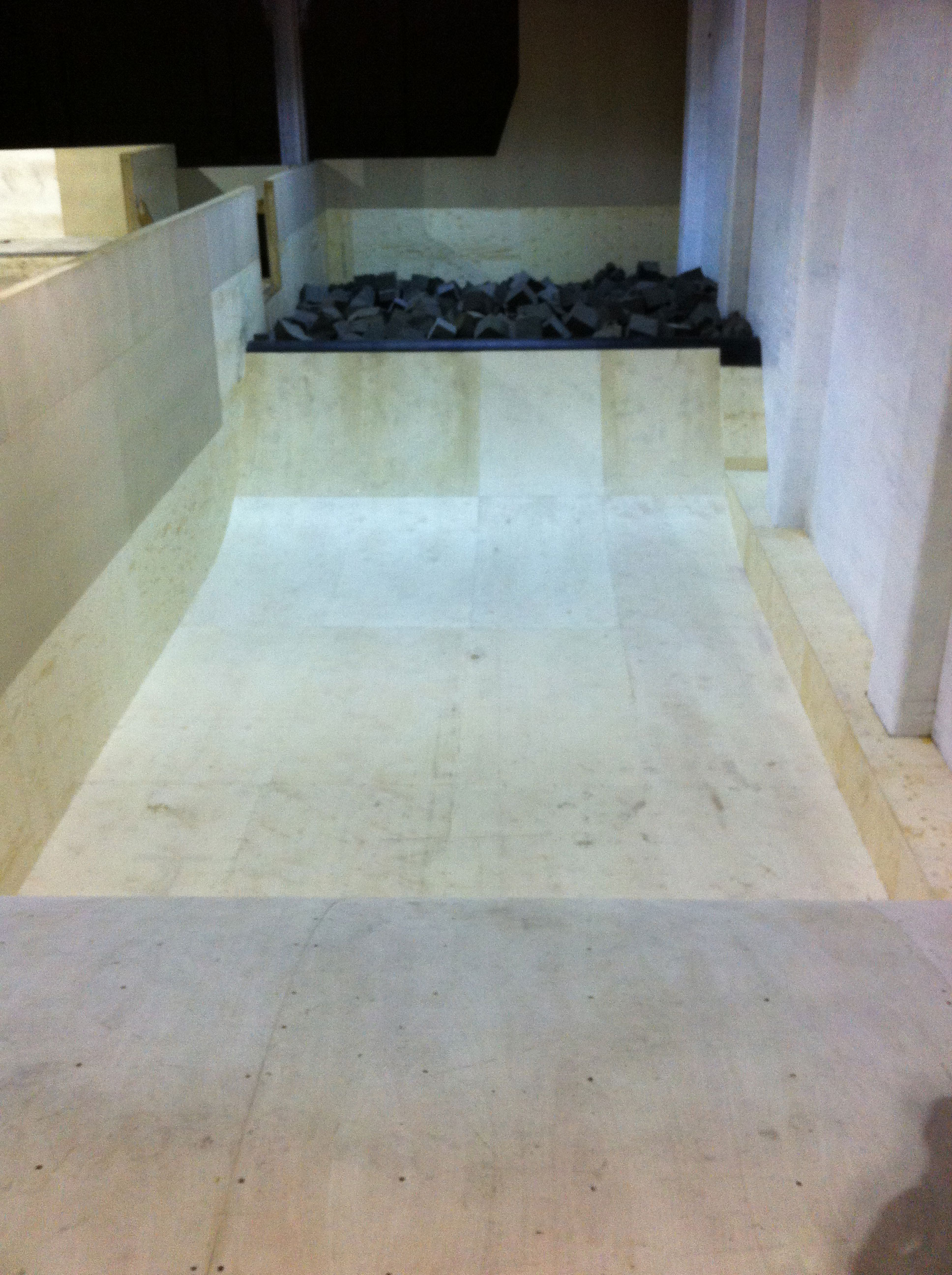The foam pit - Creation Skatepark BIRMINGHAM